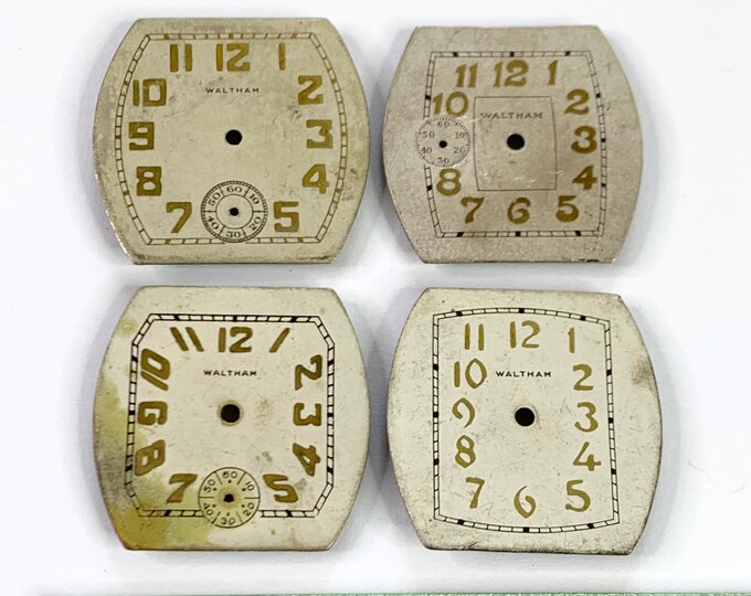 15 Watch Faces Dials Distressed Steampunk Part Altered Art Watchmaker ...
