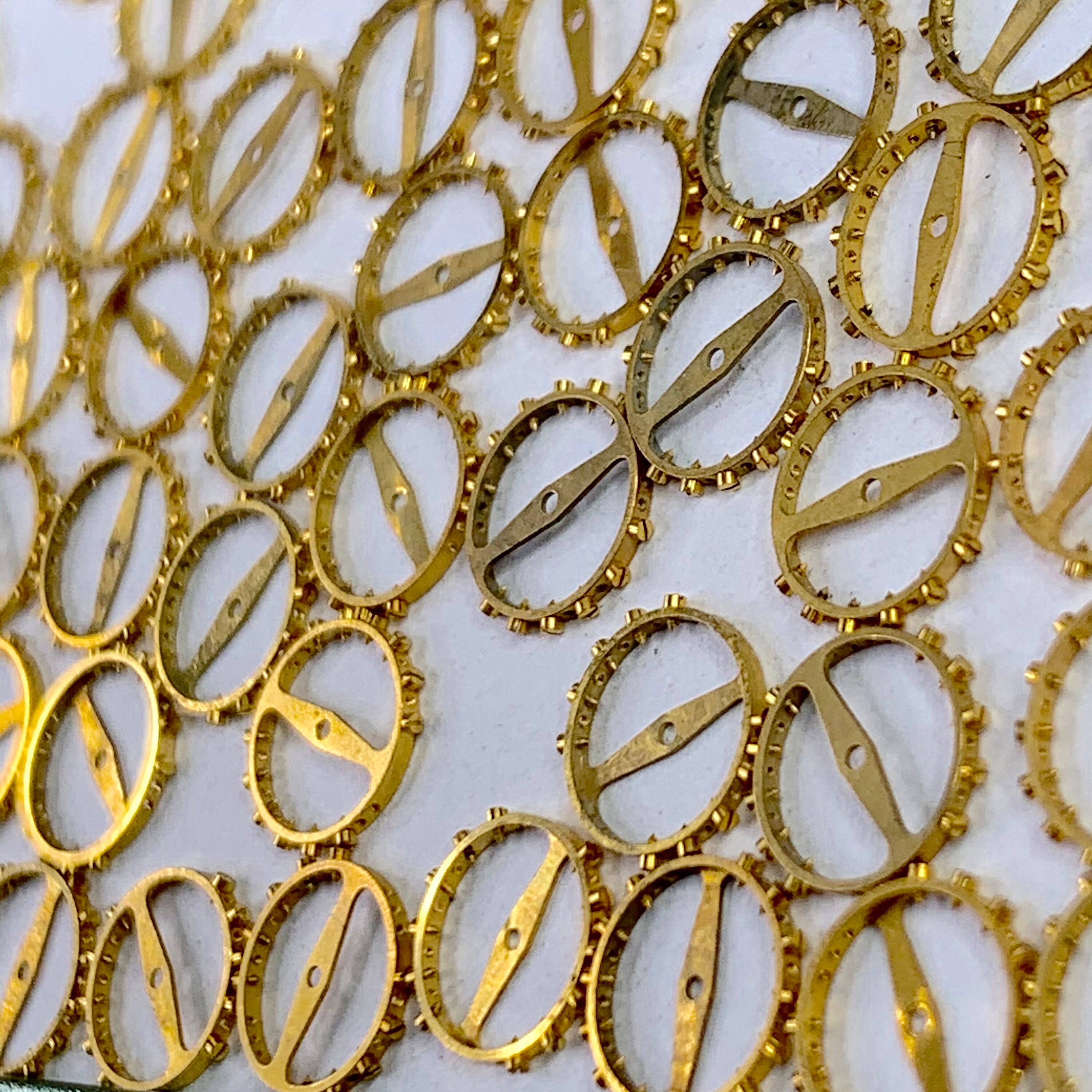 25 Balance Wheels 7.5mm Gold Watch Parts Steampunk Gears | Etsy