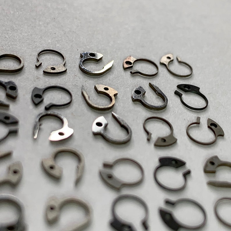 25 Click Springs Watch Part Steampunk Art Watchmaker Repair | Etsy