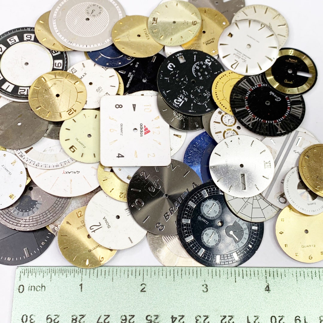15 Watch Faces Dials Distressed Steampunk Part Altered Art - Etsy