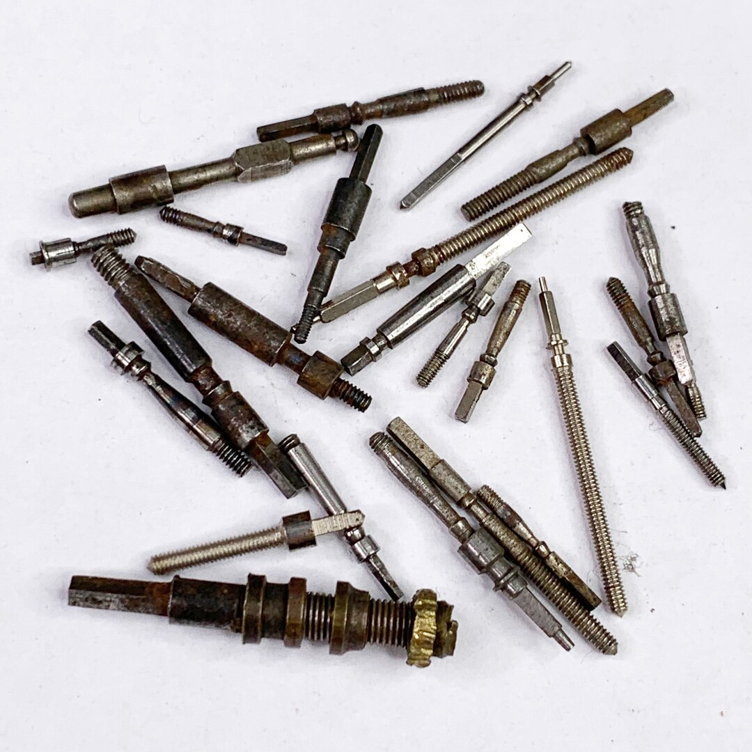 25 Vintage Pocket Watch Stems Watchmakers Lot Repair Wrist - Etsy