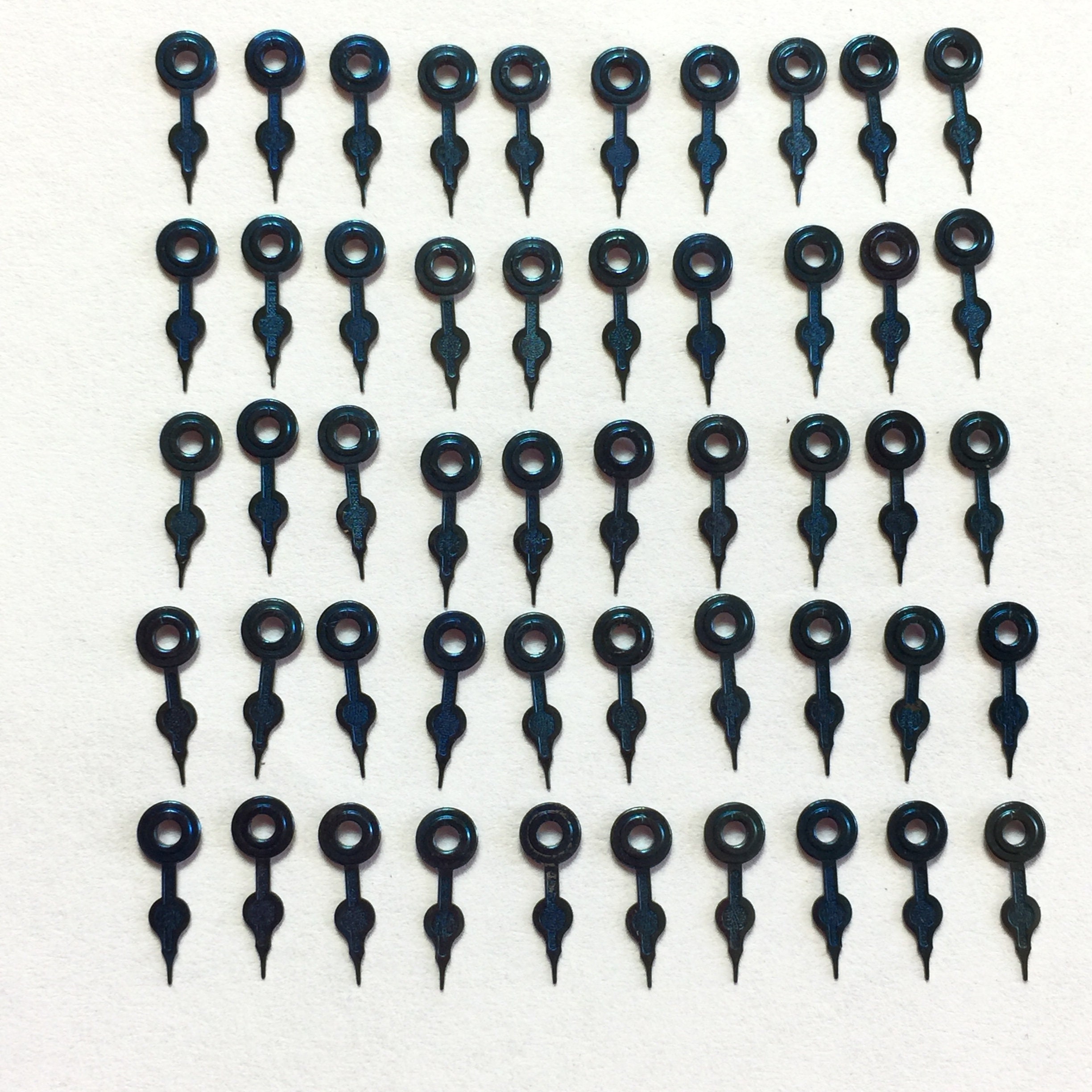 50 Blue Watch Hands 8mm Steampunk Repair Altered Art - Etsy