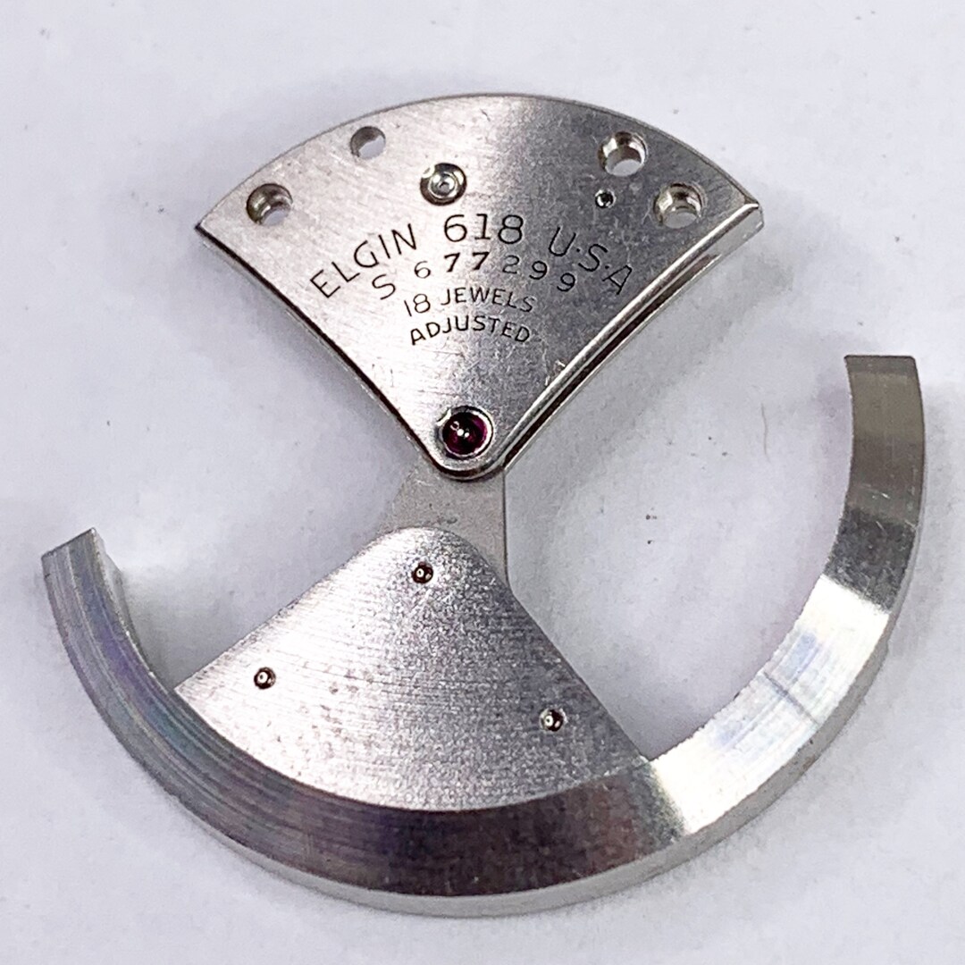Elgin 618 USA Watch Bumper Automatic Movement Repair Watchmaker 18 ...