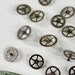 25 Tiny Silver Watch Wheels Altered Art Part Gear Steampunk Watchmakers ...
