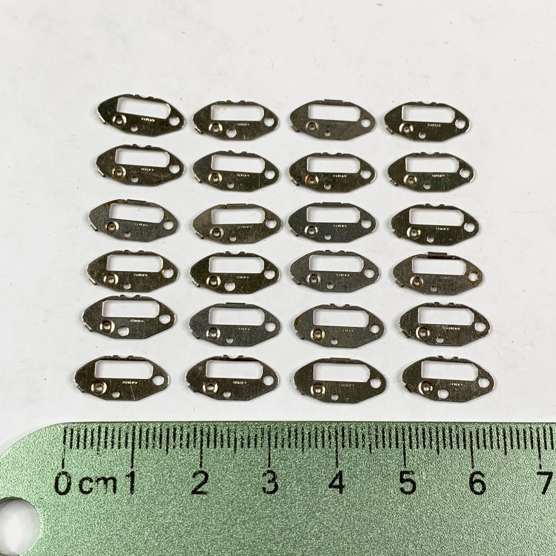 24 Flat Watch Plates Parts Thin Silver Steampunk Altered Art Bendable ...