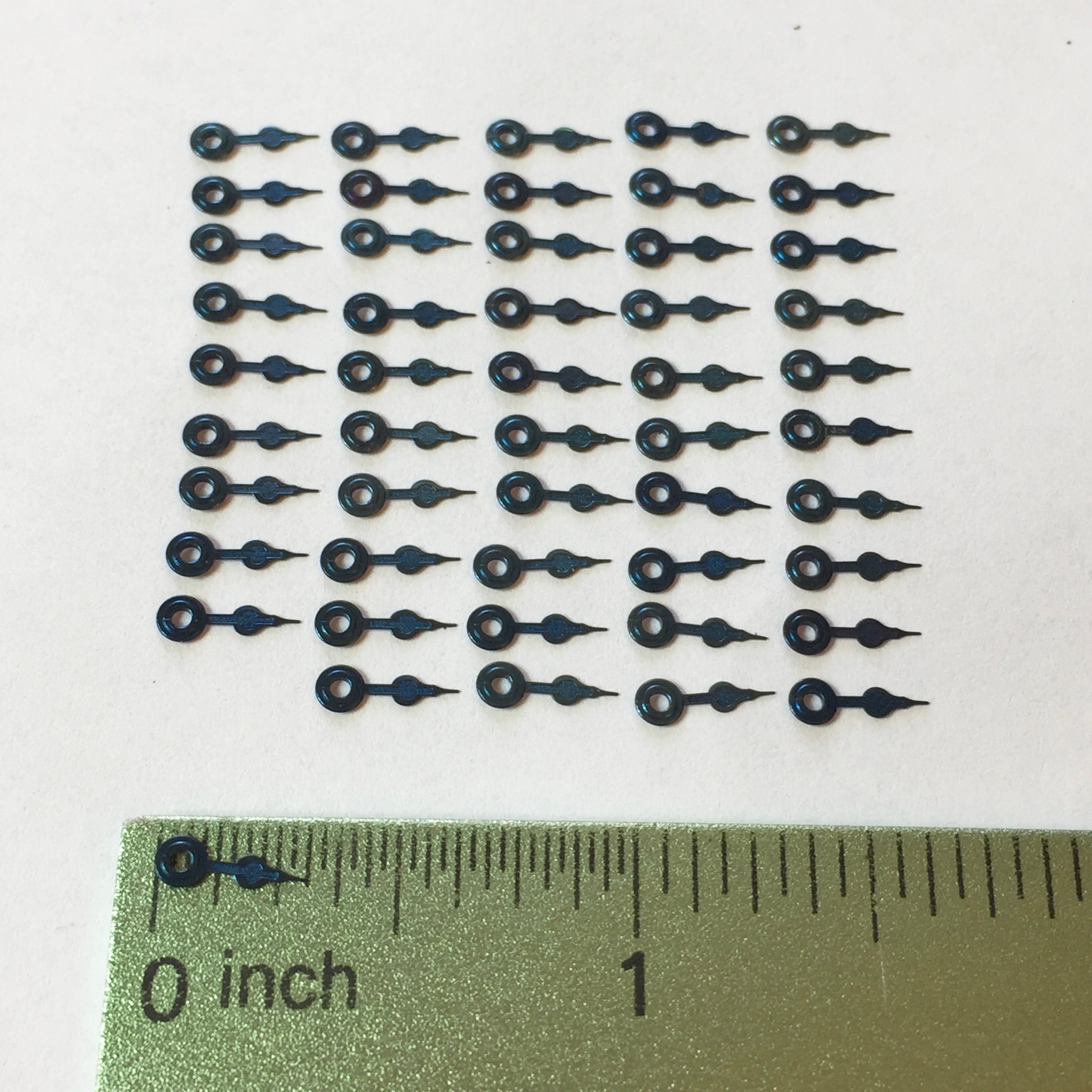 50 Blue Watch Hands 8mm Steampunk Repair Altered Art - Etsy