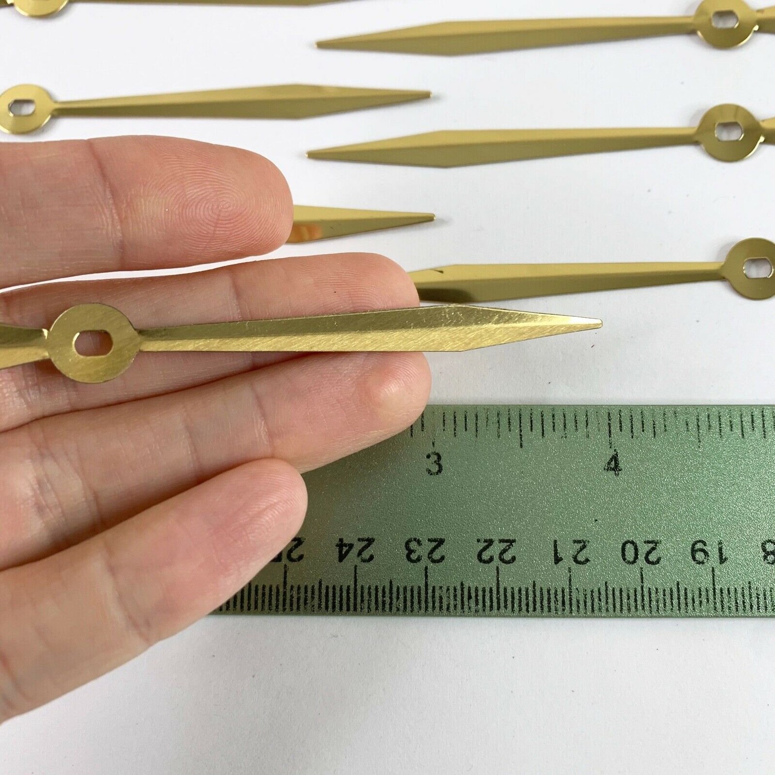 10 Large Gold Toned Sword Clock Hand Steampunk Altered Art - Etsy