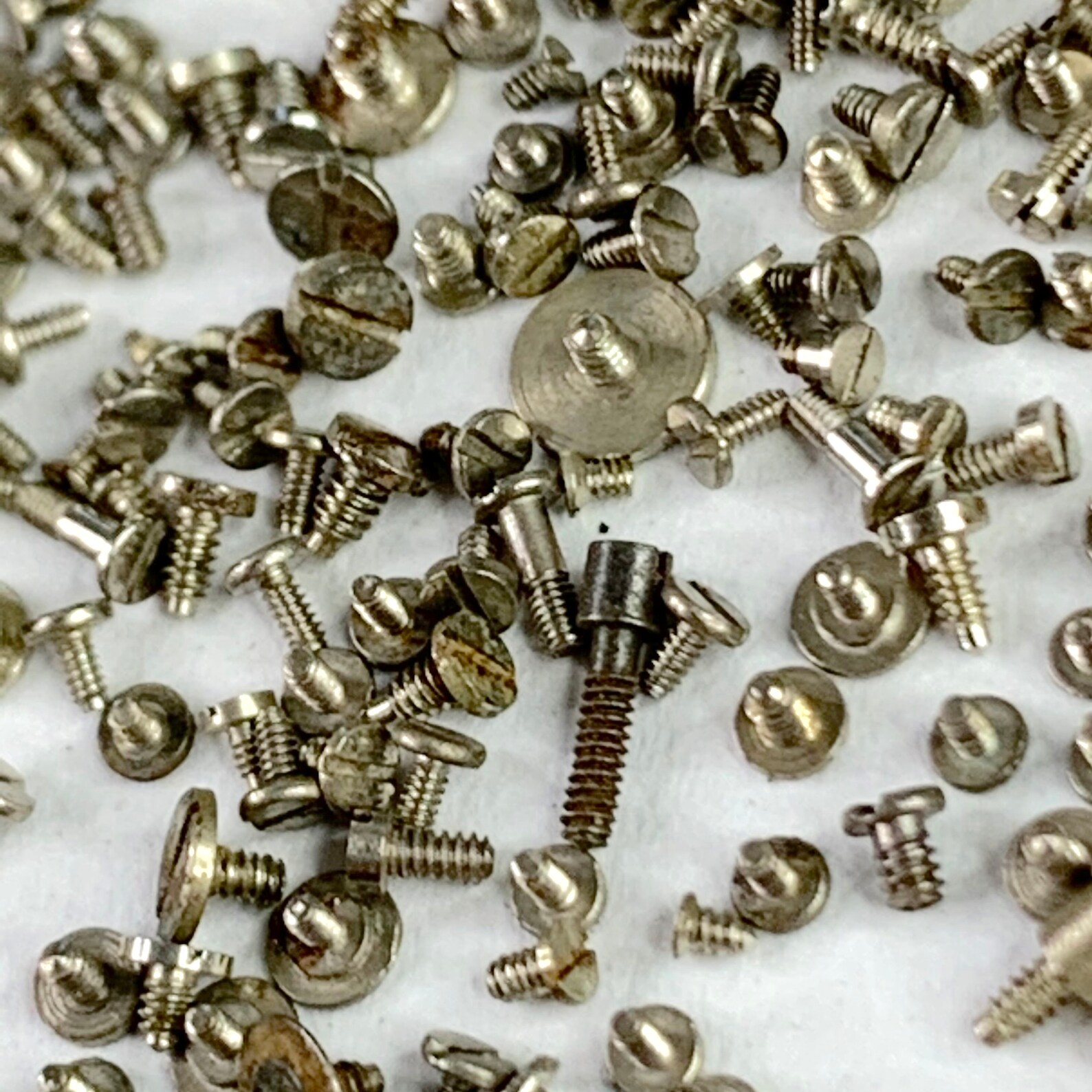 500 Watch Screws Tiny Steampunk Altered Art Parts Watchmaker - Etsy