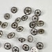 25 Tiny Silver Watch Wheels Altered Art Part Gear Steampunk Watchmakers ...