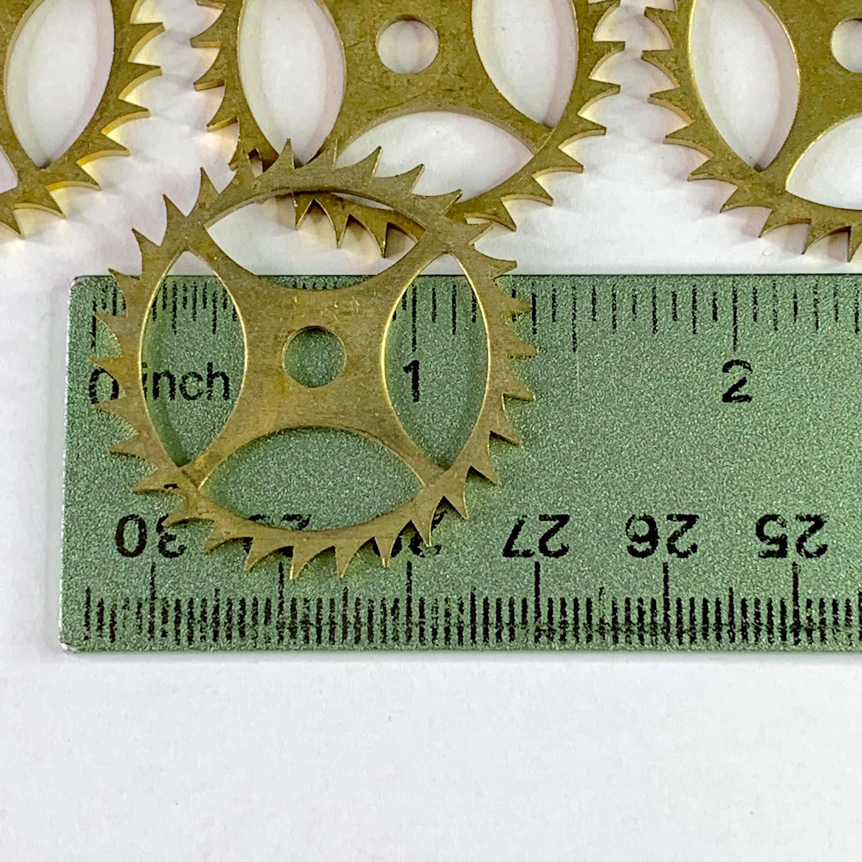 5 Clock Escape Wheels Gears Watch Part Steampunk Watchmaker | Etsy