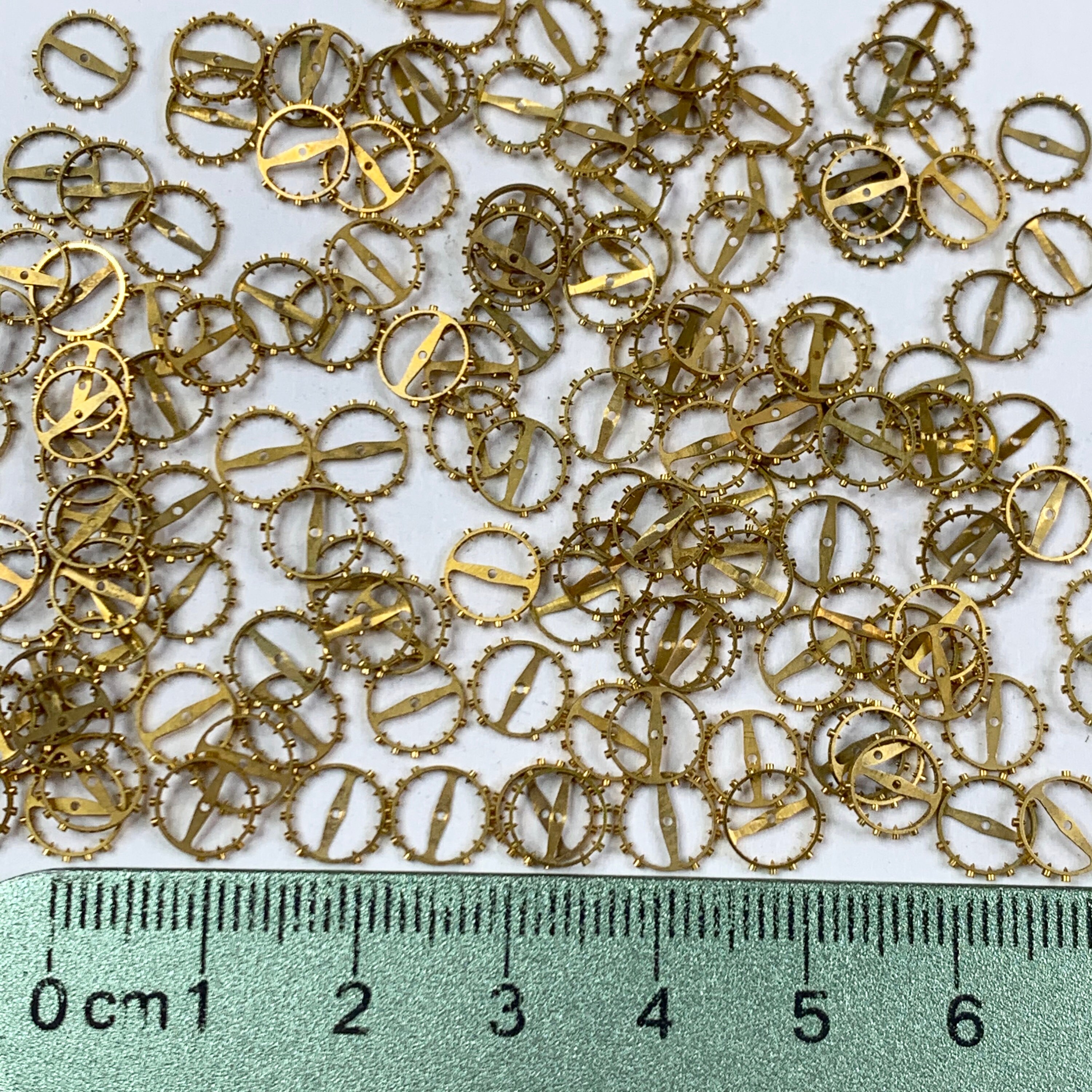 25 Balance Wheels 7.5mm Gold Watch Parts Steampunk Gears | Etsy