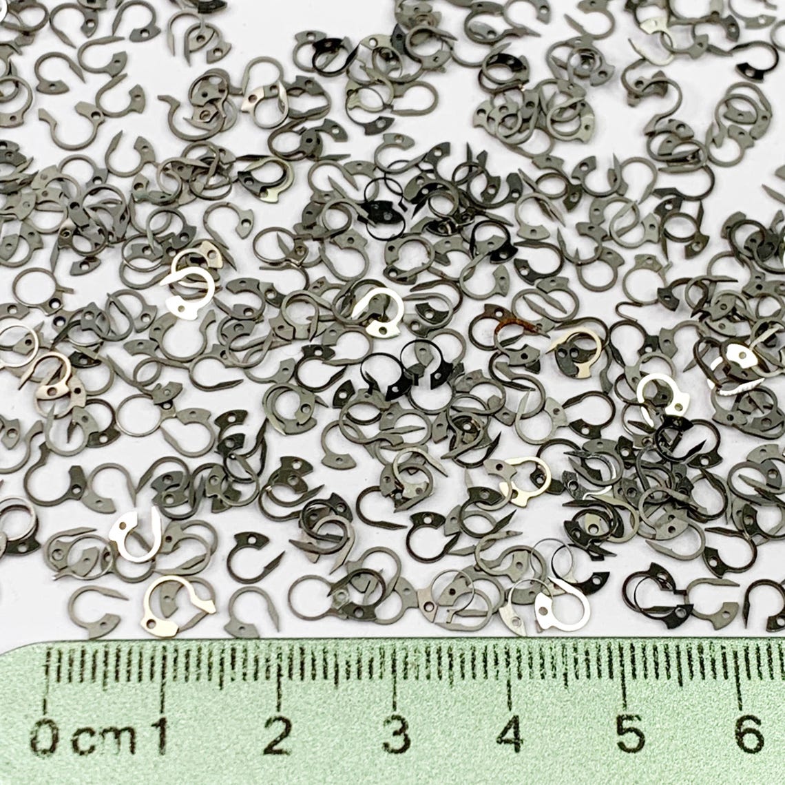 25 Click Springs Watch Part Steampunk Art Watchmaker Repair Lot Pocket ...