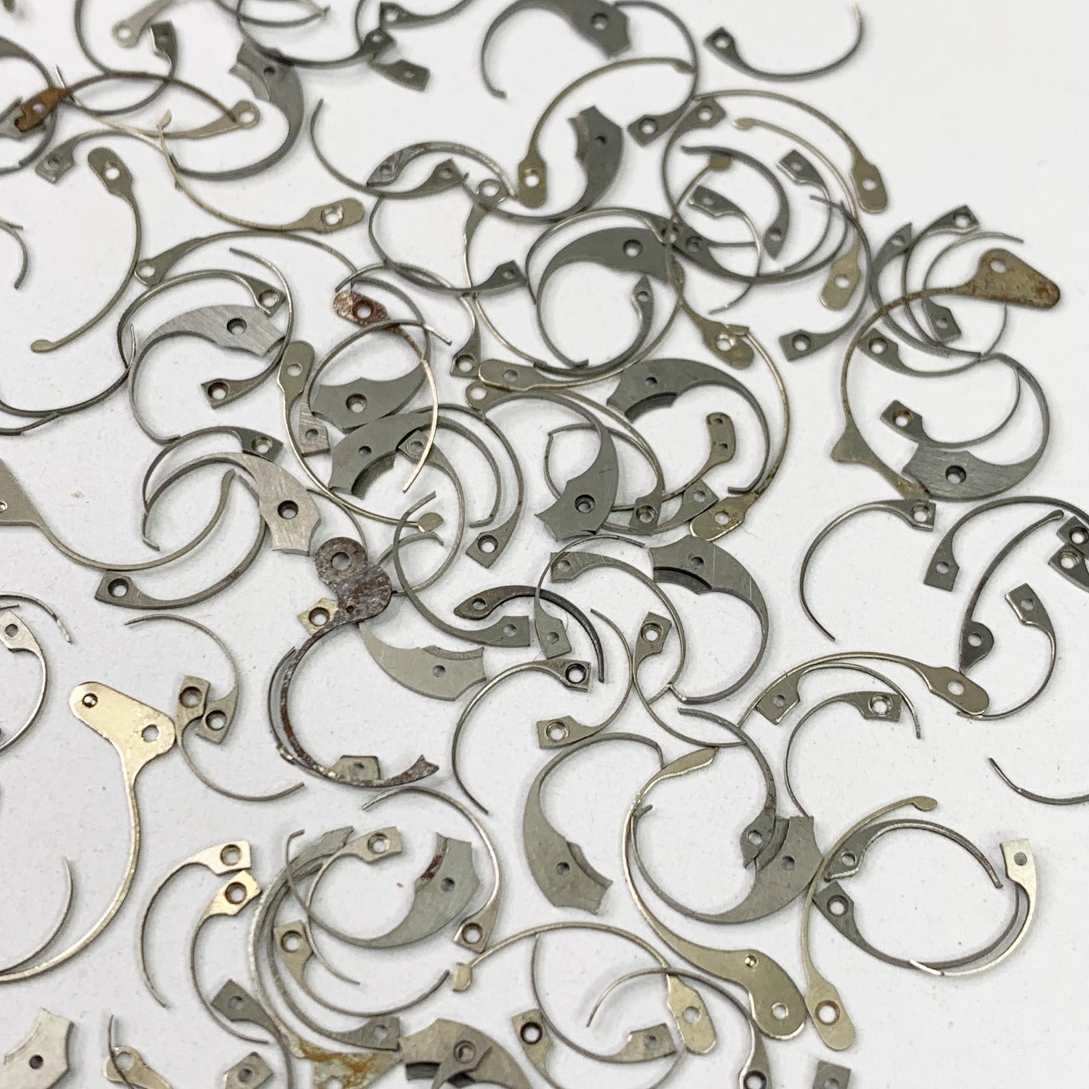 25 Clicks Jump Springs Watch Part Steampunk Watchmaker Repair Lot ...