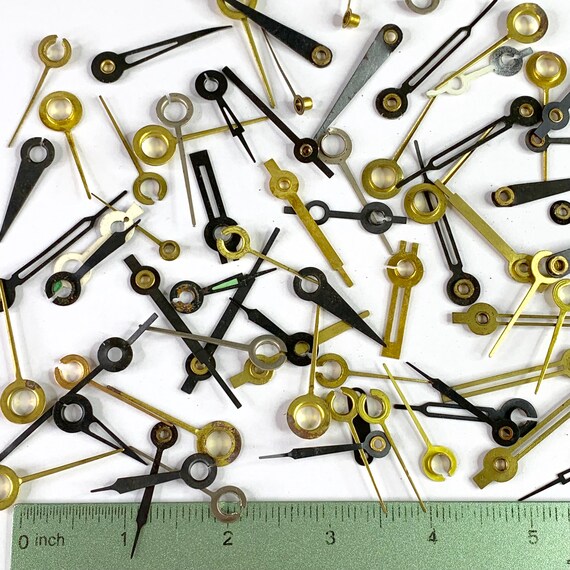 25 Clock Hands Steampunk Altered Art Repair Watchmaker Lot | Etsy