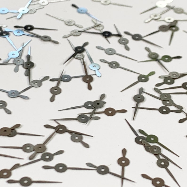 100 Watch Hands 10mm Steampunk Parts Watchmaker Job Lot Flat - Etsy