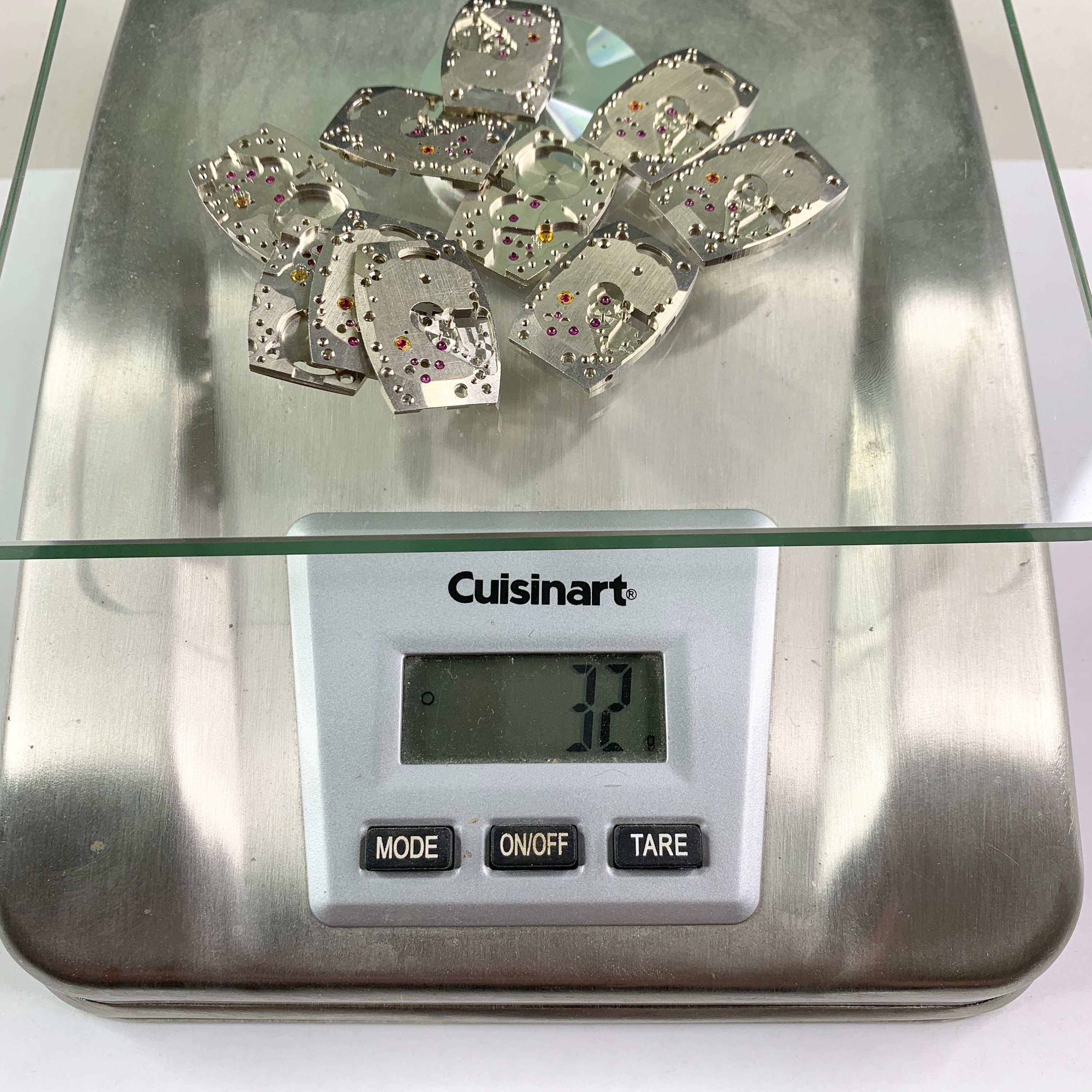 10 Rectangle Watch Plates Part Steampunk Altered Art Silver | Etsy