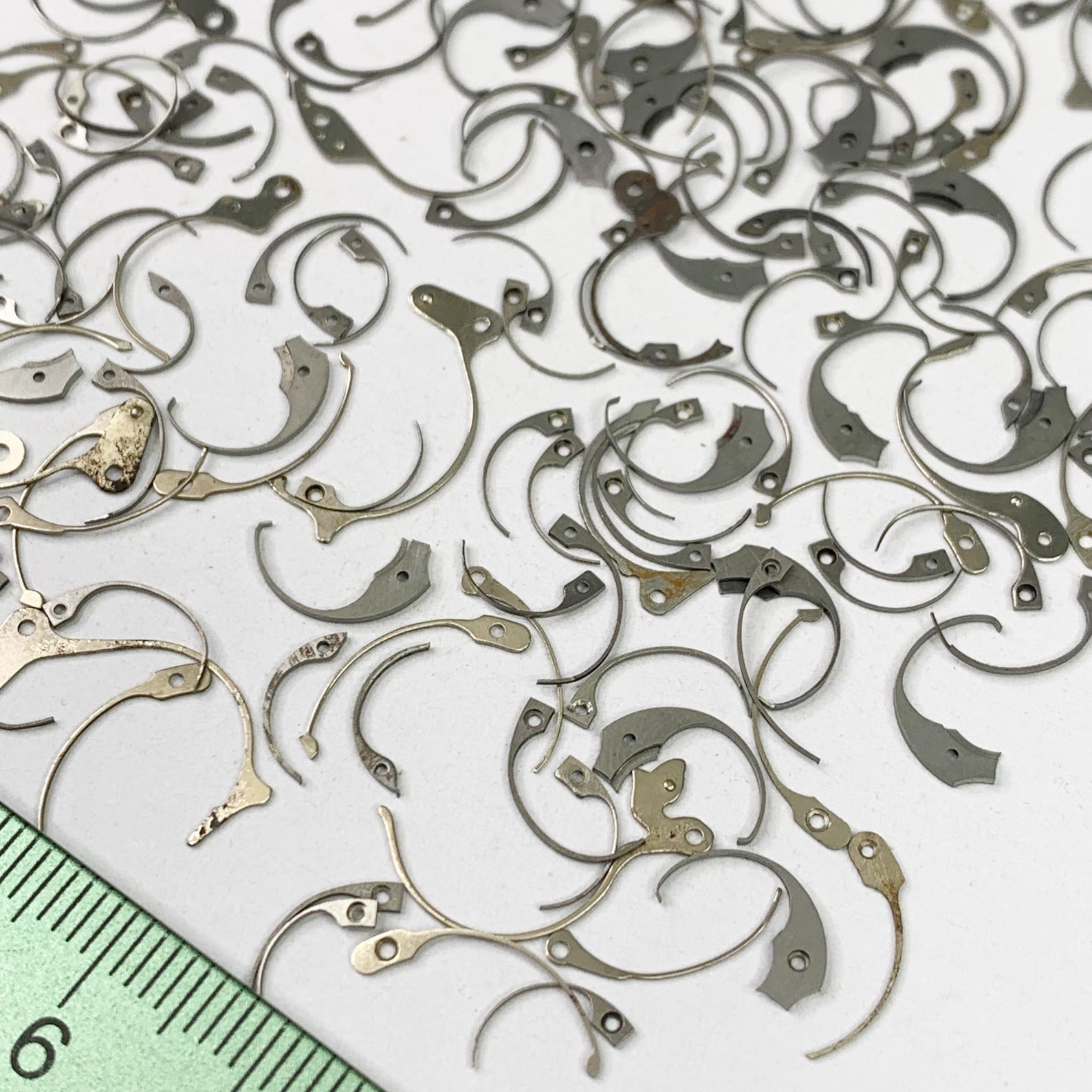 25 Clicks Jump Springs Watch Part Steampunk Watchmaker Repair Lot ...