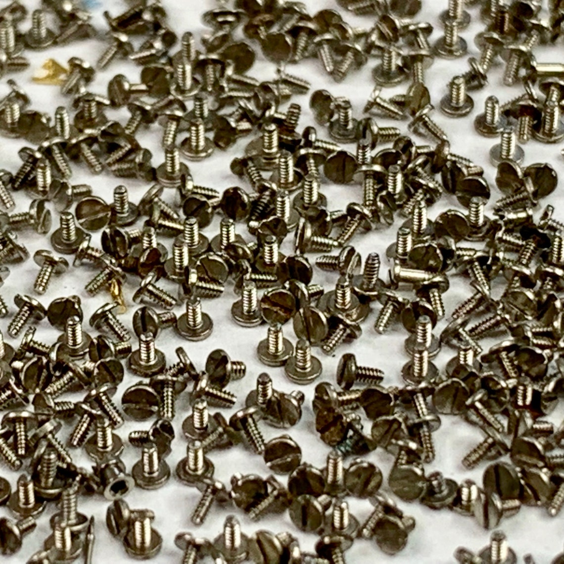 100 Watch Screws Tiny Steampunk Altered Art Parts Watchmaker - Etsy