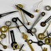 25 Clock Hands Steampunk Altered Art Repair Watchmaker Lot Vintage Gold ...