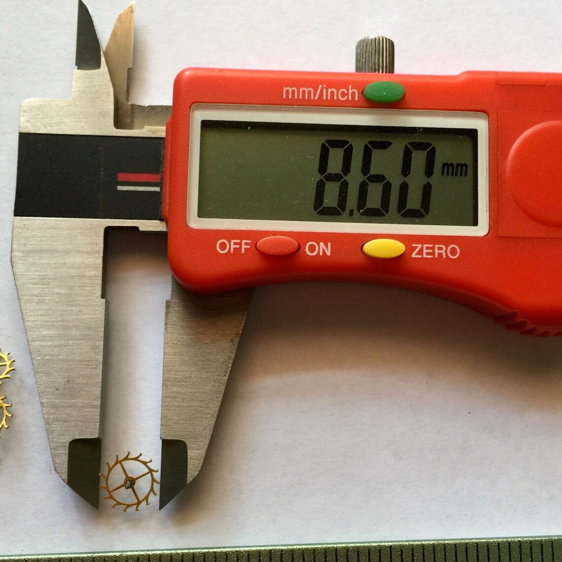 100 Gold Escape Wheels 8.6mm Watch Parts Steampunk Gears | Etsy