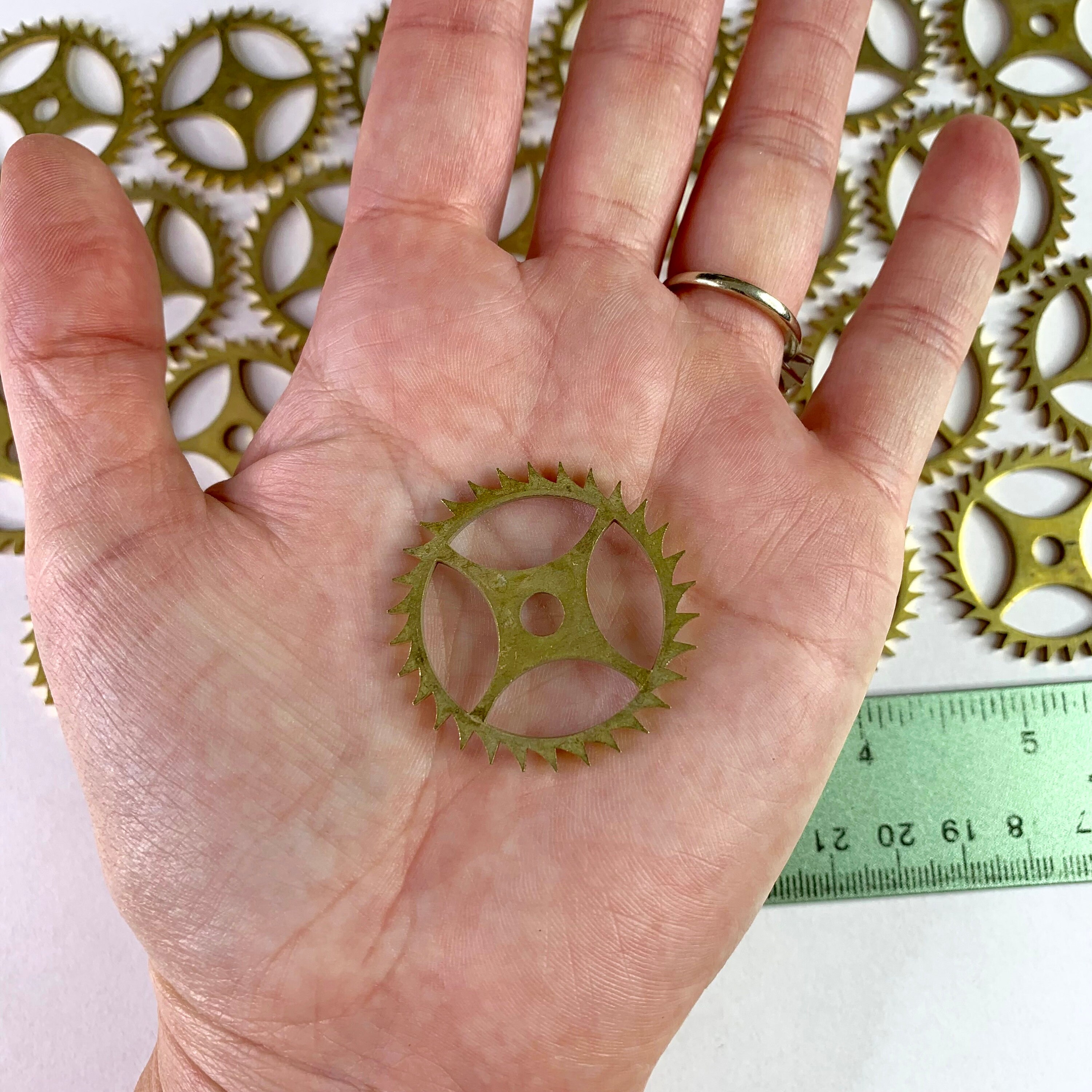 5 Clock Escape Wheels Gears Watch Part Steampunk Watchmaker | Etsy