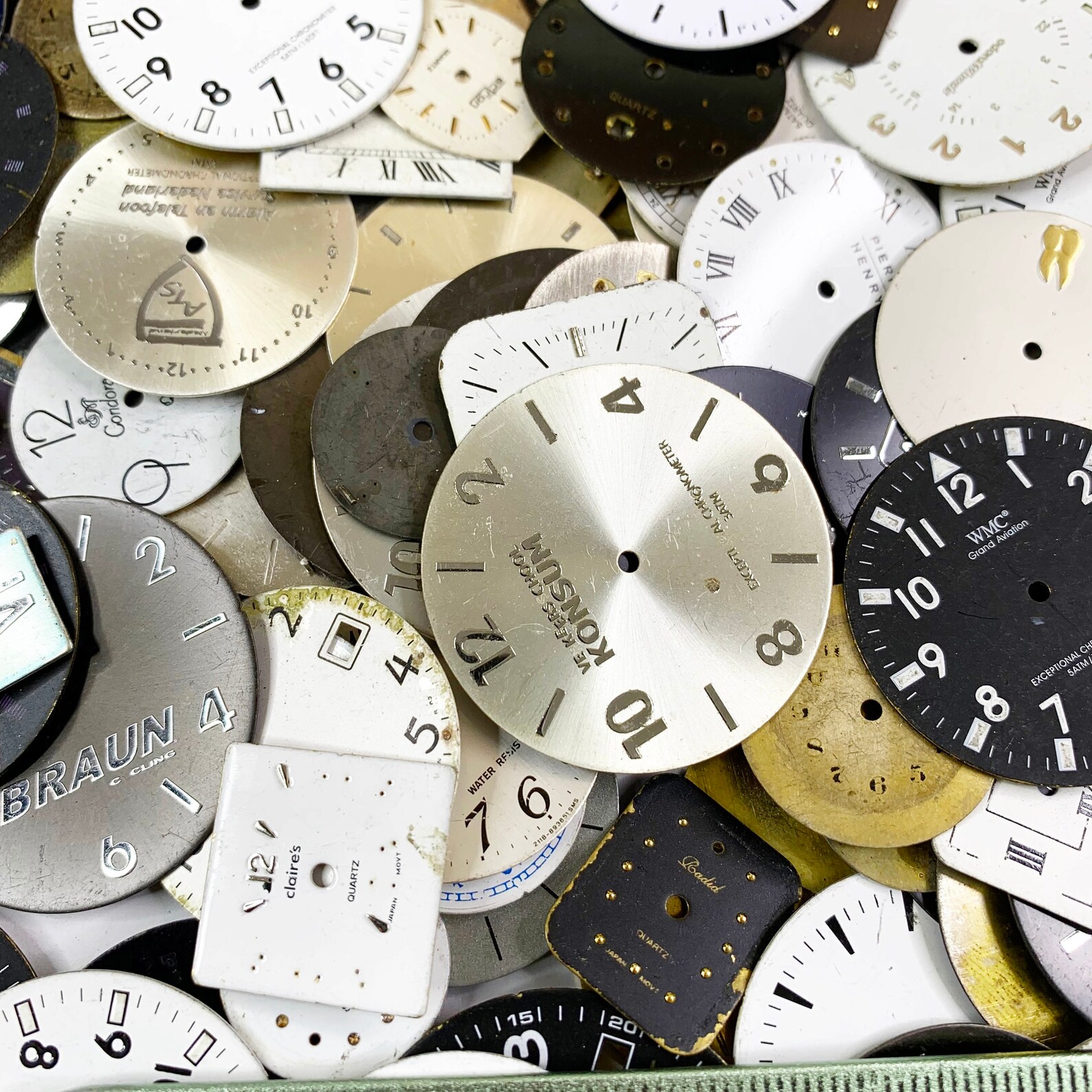 15 Watch Faces Dials Distressed Steampunk Part Art Watchmaker - Etsy