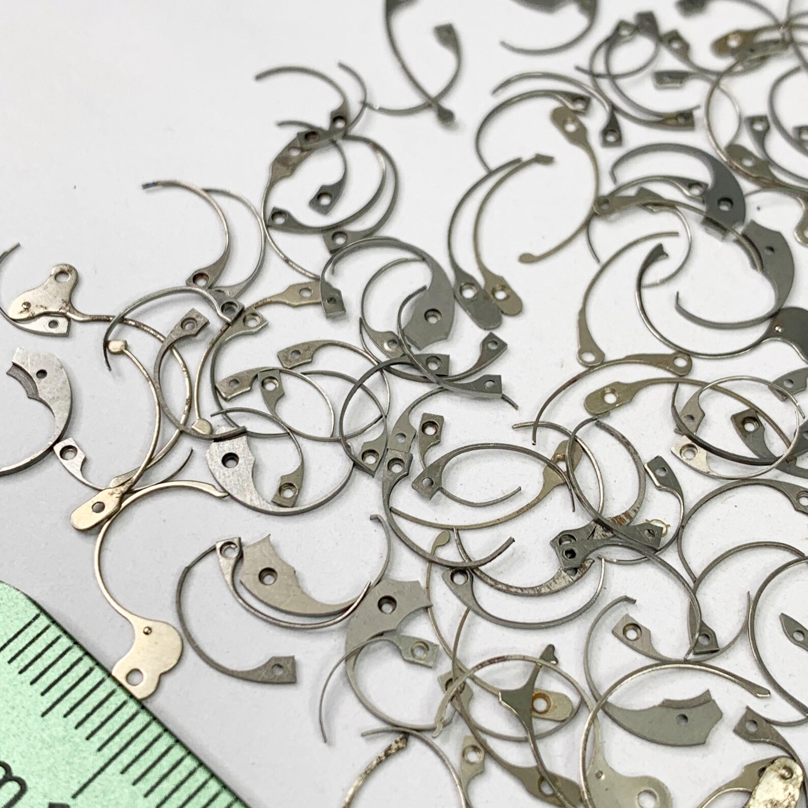 25 Clicks Jump Springs Watch Part Steampunk Watchmaker Repair Lot ...