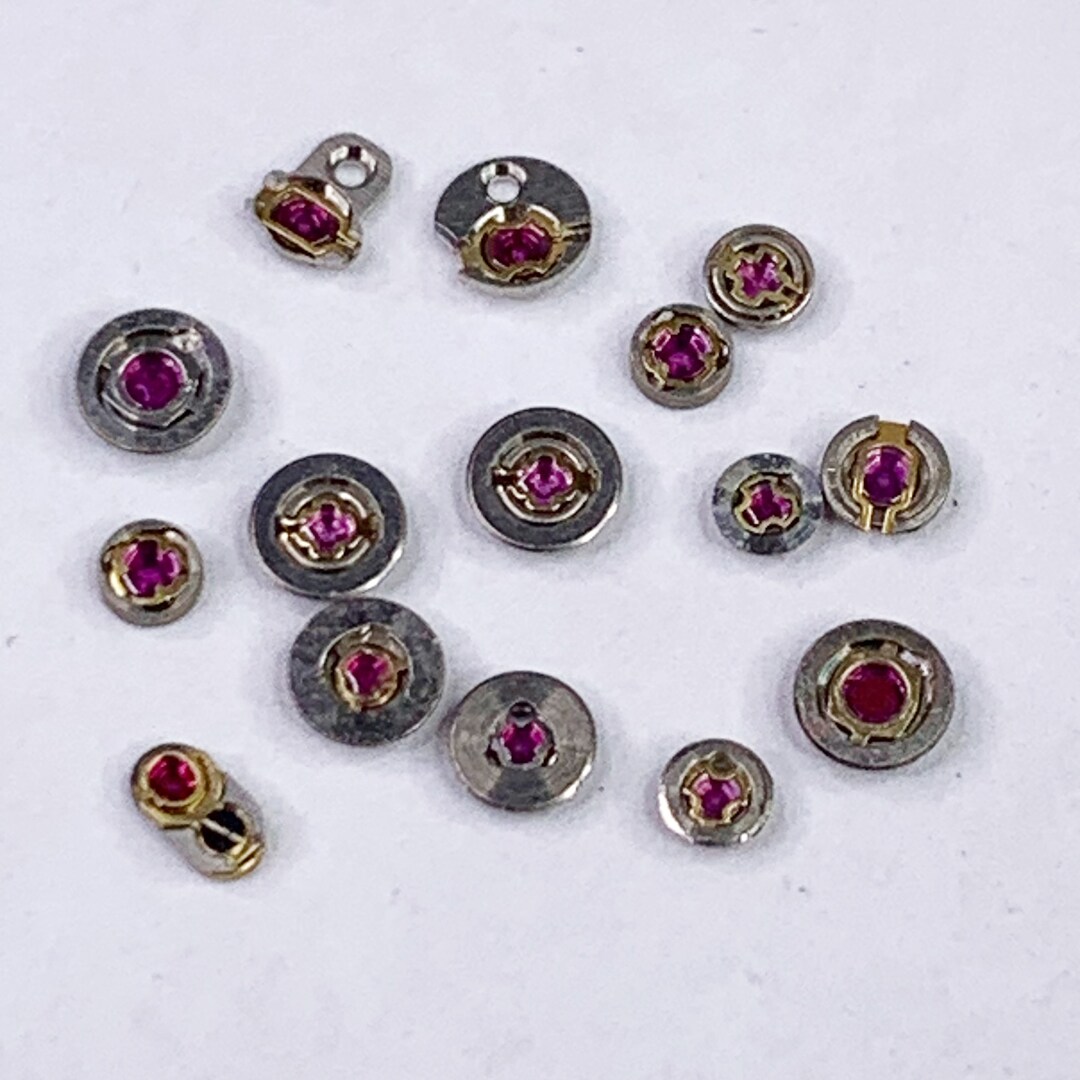 15 Watch Jewels Setting Part Watchmaker Lot Repair Shockproof - Etsy