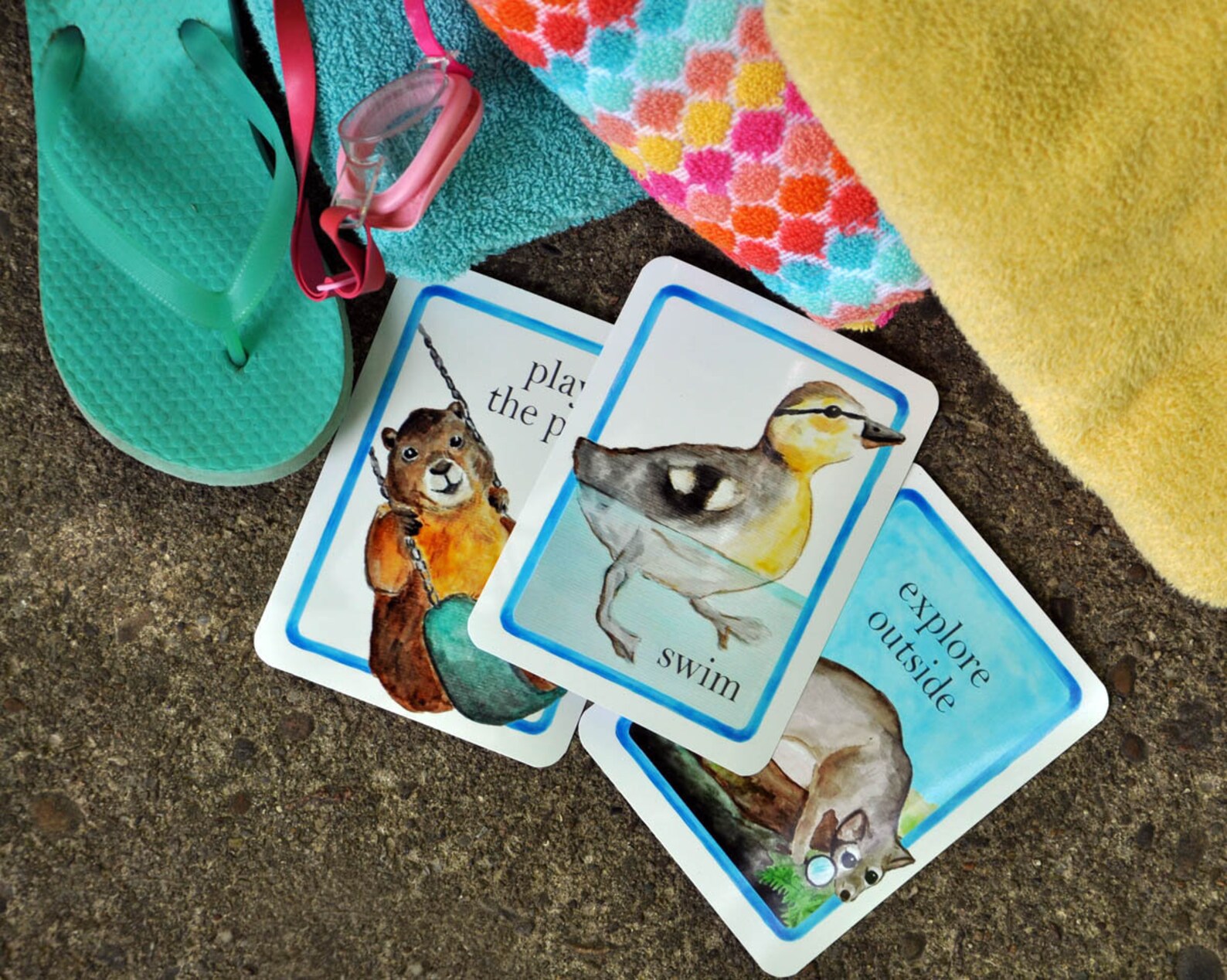 Critter Summer Rhythm Cards - Etsy