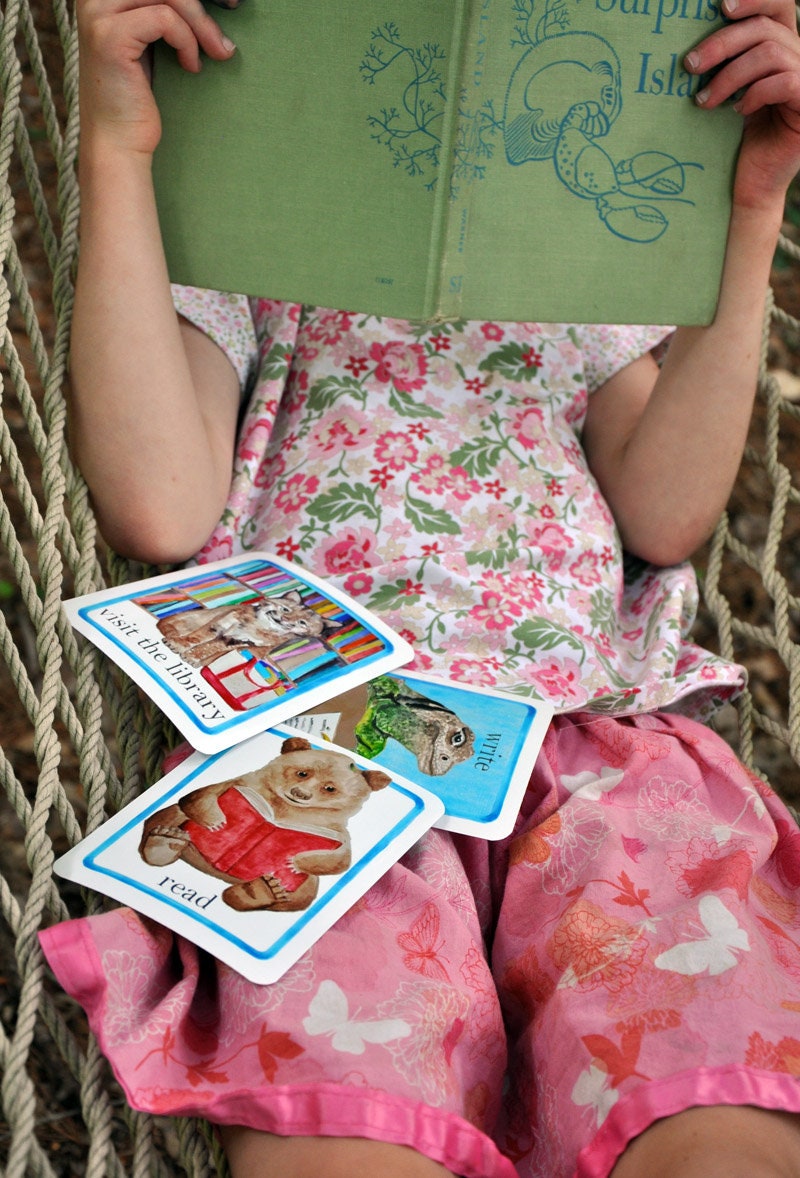 Critter Summer Rhythm Cards - Etsy