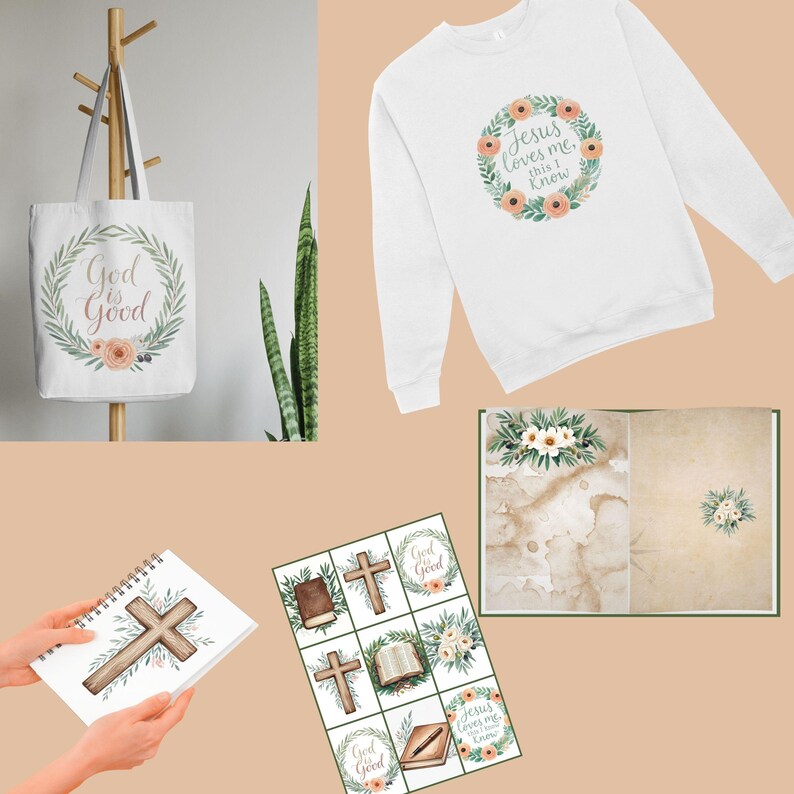 Christian Clipart Set, Faith-based PNG Digital Download - Etsy