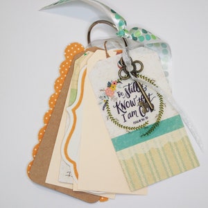 Brag Book Kit School Themed Mini Album, Mini Tag Journal - Etsy