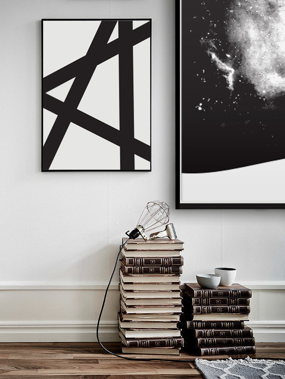 Abstract Line Poster PRINTABLE FILE. Minimal Graphic Print. | Etsy