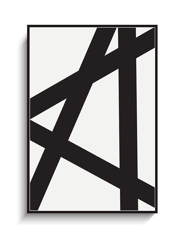 Abstract Line Poster PRINTABLE FILE. Minimal Graphic Print. | Etsy