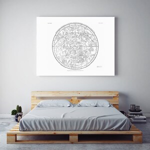 Constellation Art Poster. Astronomy Print - Celestial Atlas Printable ...