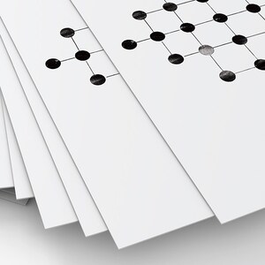 Atoms Poster PRINTABLE FILE. Diamond Crystal Structure. Gallery Wall ...