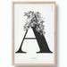 Letter A Typography Print. Monogram Art. Initial Print. Vintage ...
