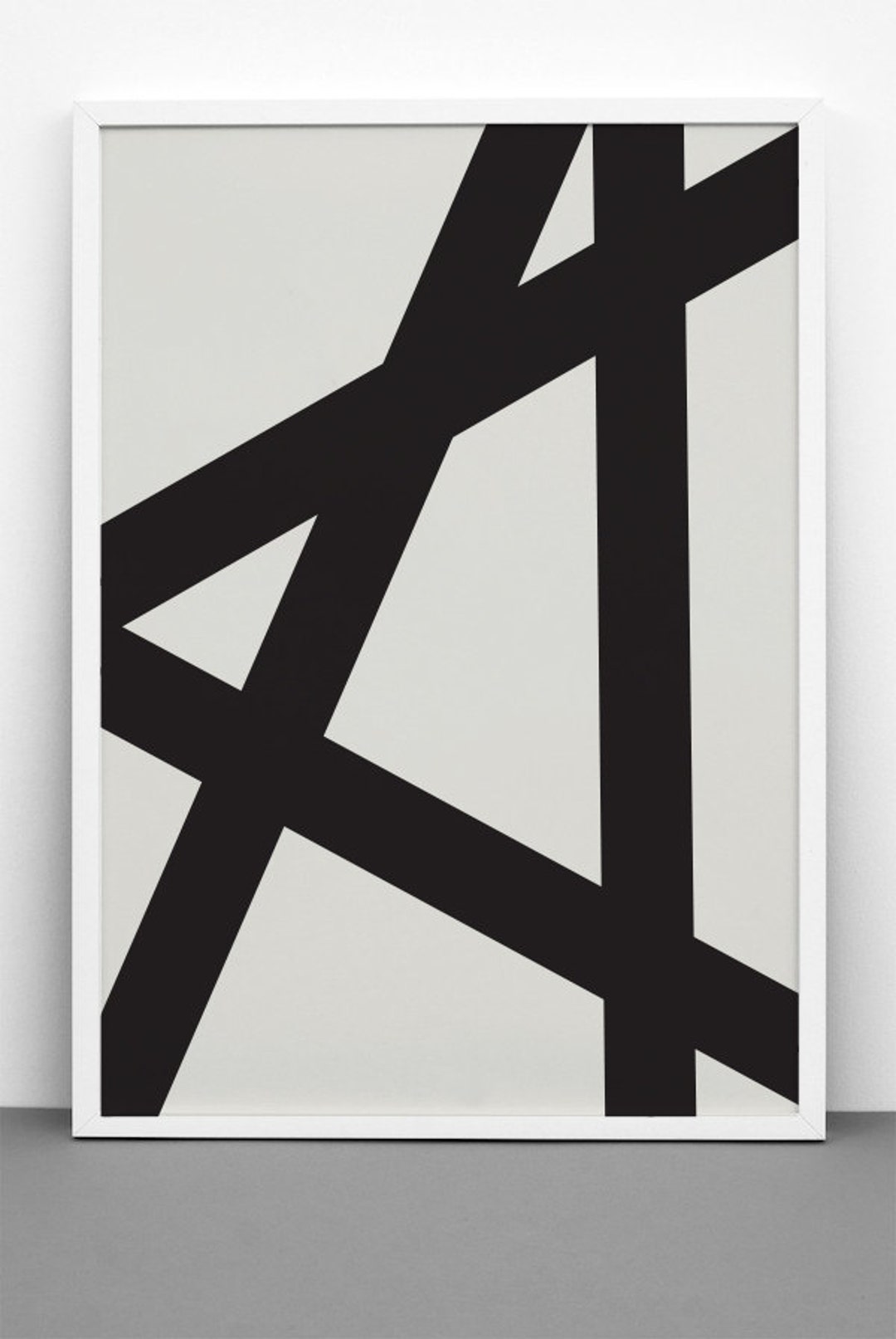 Abstract Line Poster - PRINTABLE FILE. Minimal Graphic Print. Stylish ...