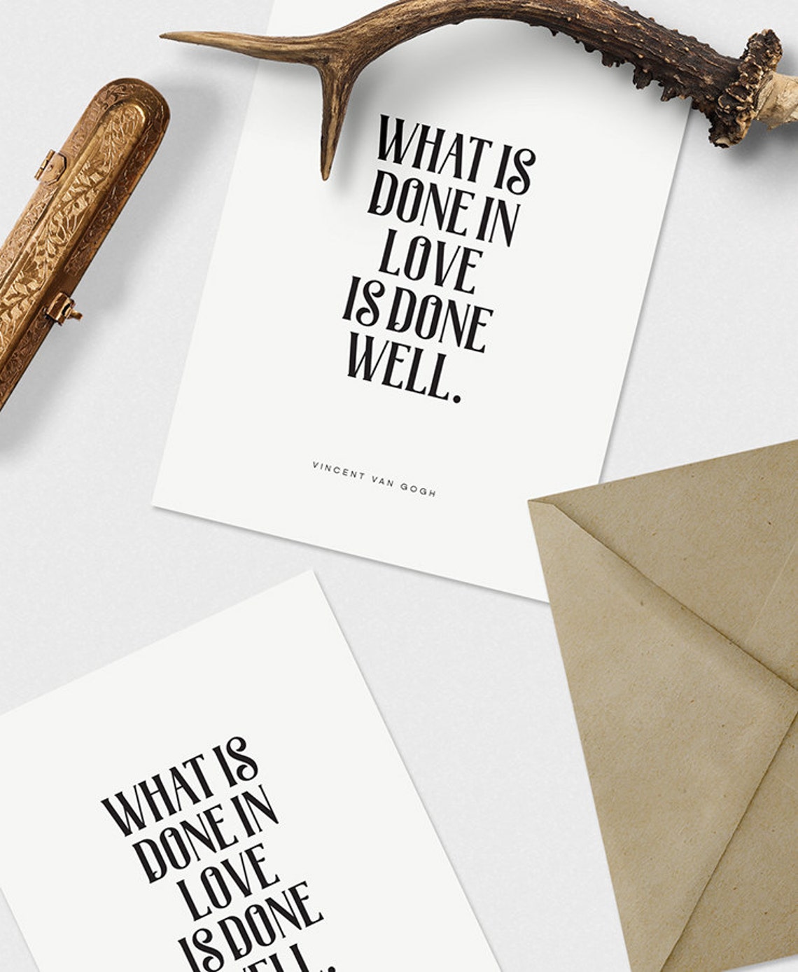What is Done in Love is Done Well PRINTABLE FILE. Van Gogh - Etsy