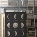 Moon Phases Canvas. Lunar Phases. Moon Canvas. Vintage Solar System Art ...