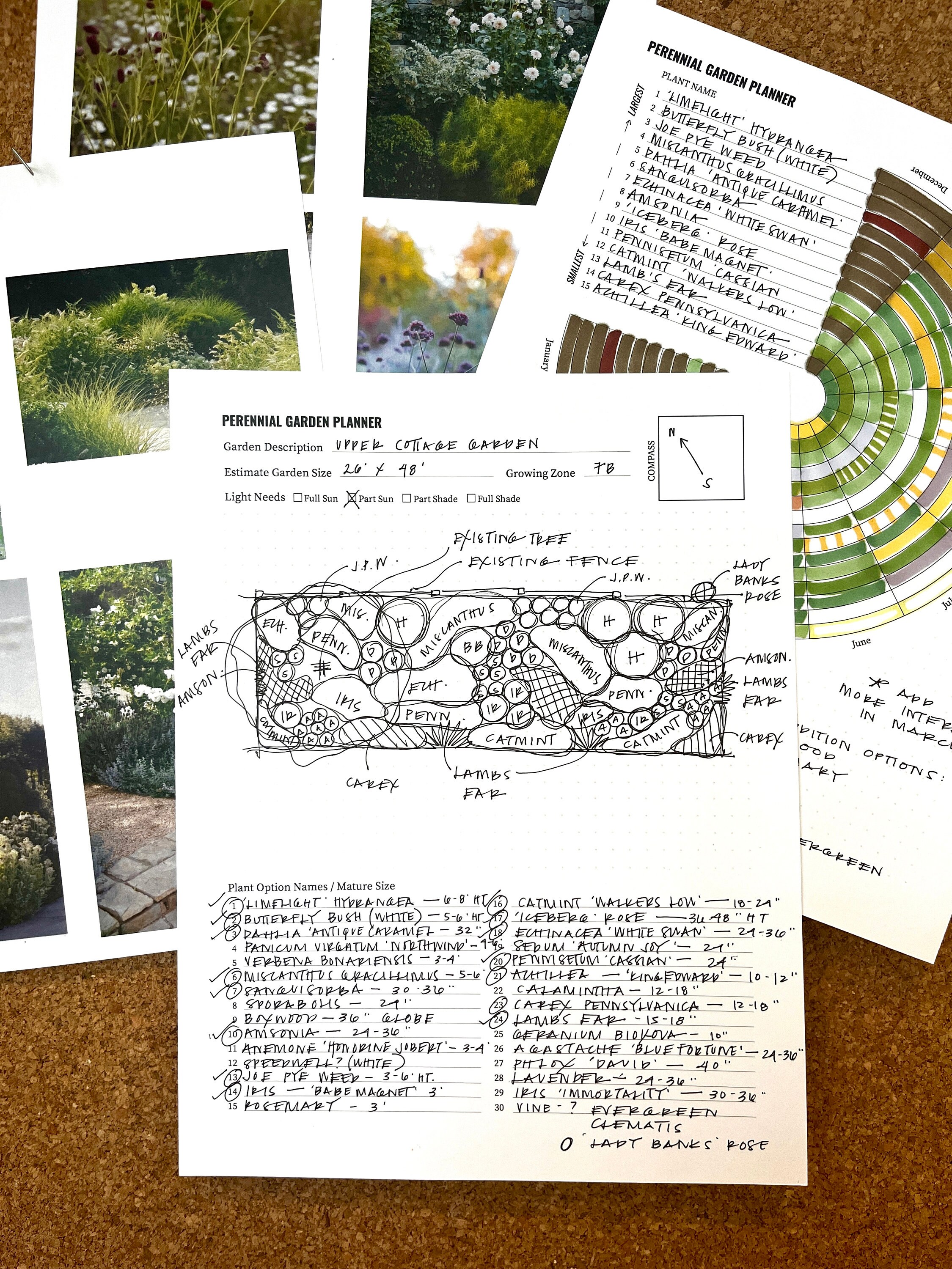 Garden Design Bundle - Design Prep Sheet + Color Calendar + Plant Care ...