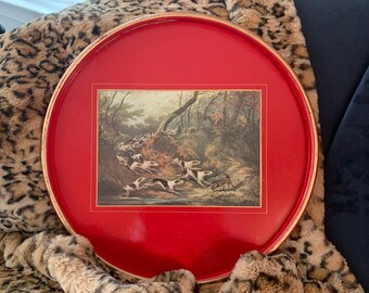 Hunting Scene Tray | Etsy