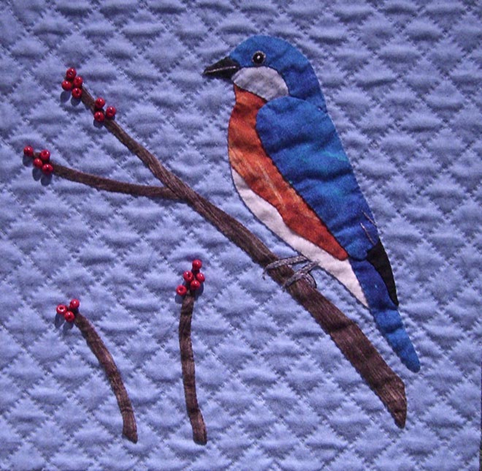 Eastern Bluebird 8" Applique Pattern - Etsy