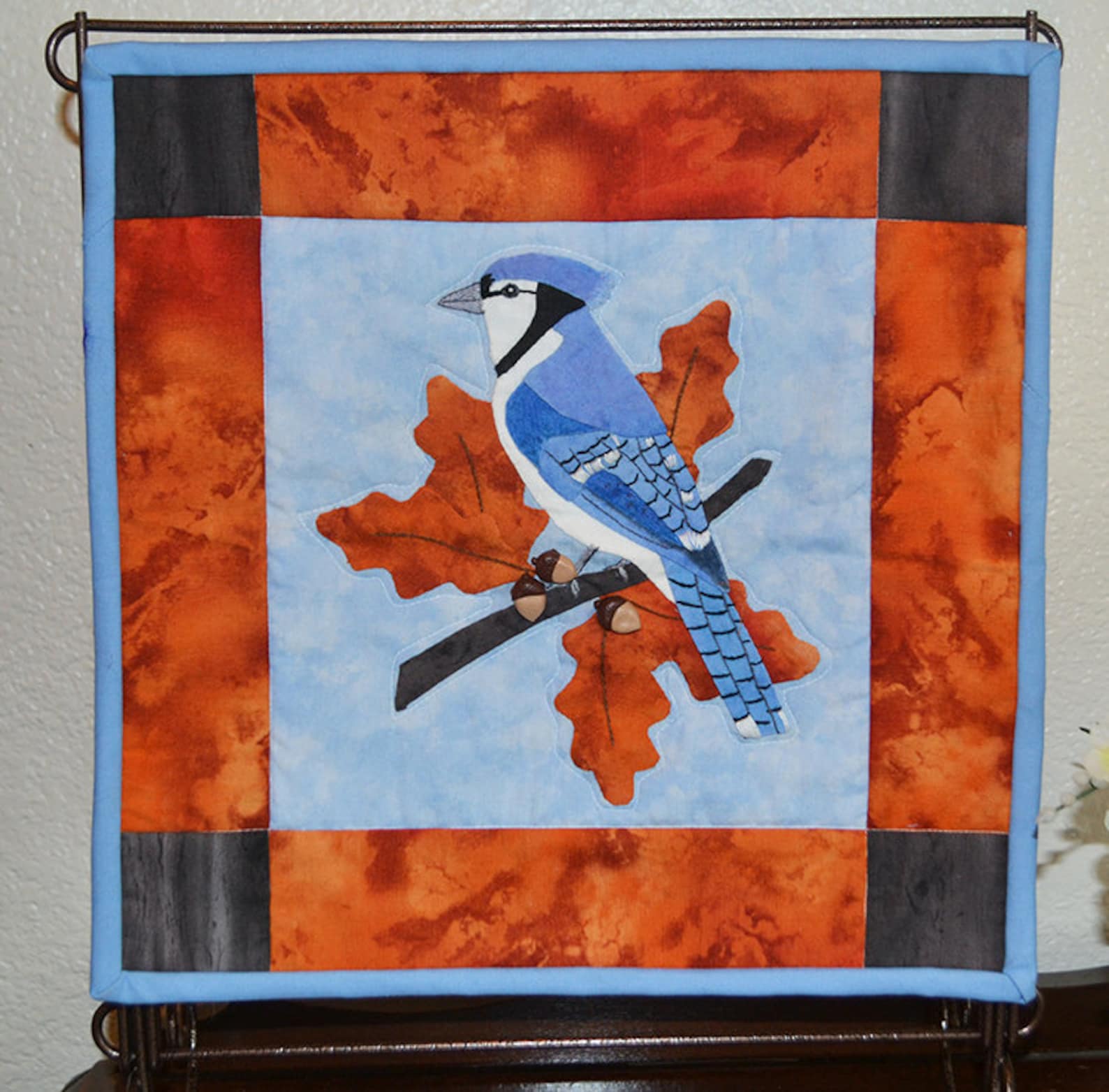 Blue Jay Mini Quilt - Etsy