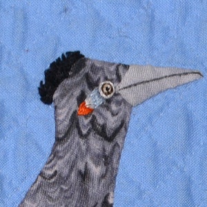 Road Runner Applique Block - Etsy