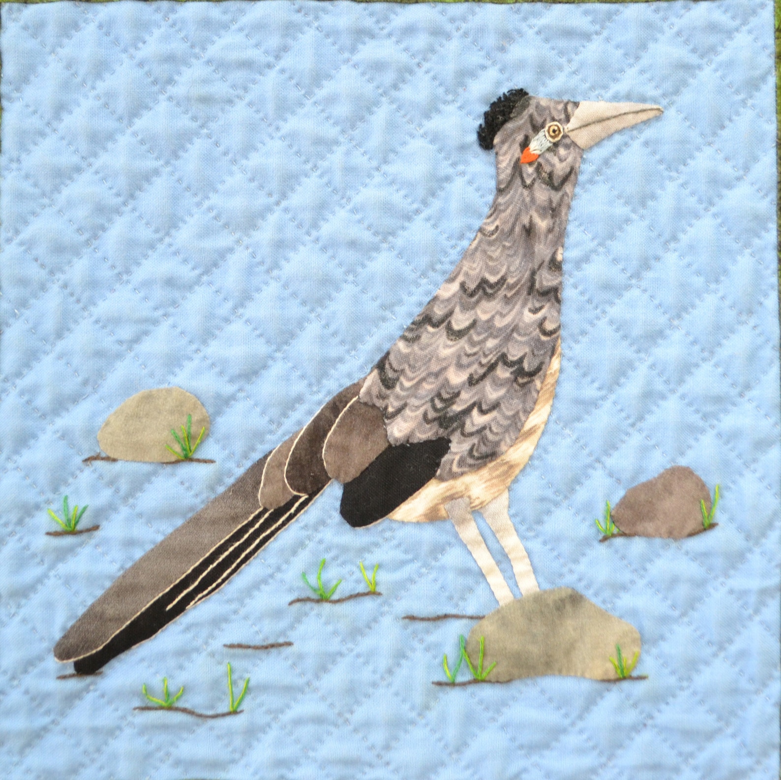 Road Runner Applique Block - Etsy