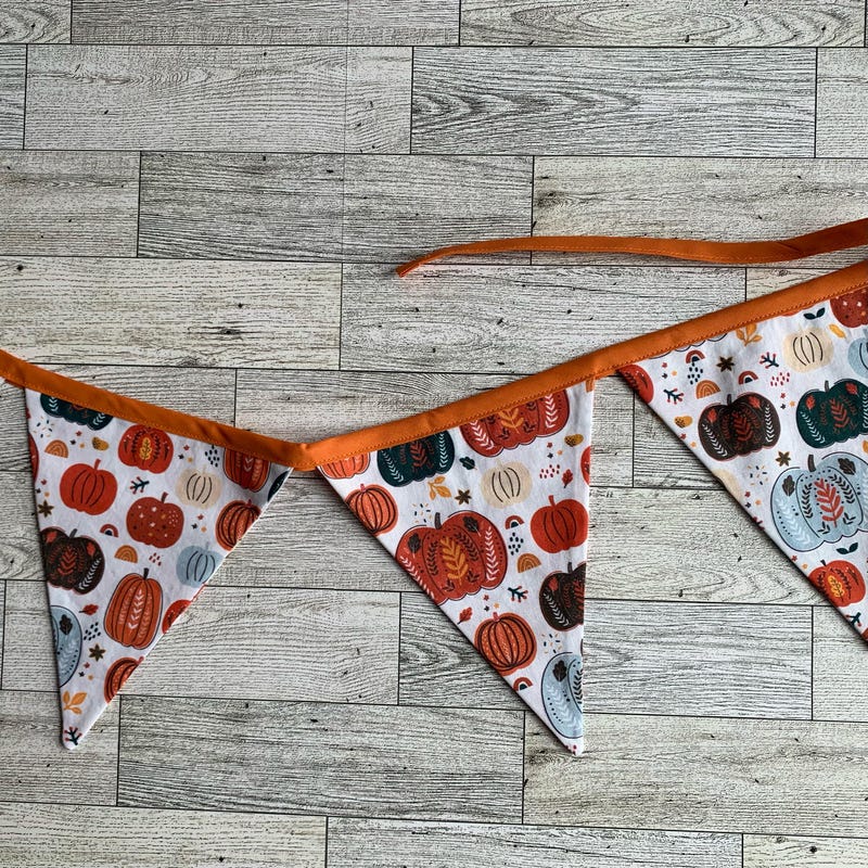 Fall Bunting - Etsy