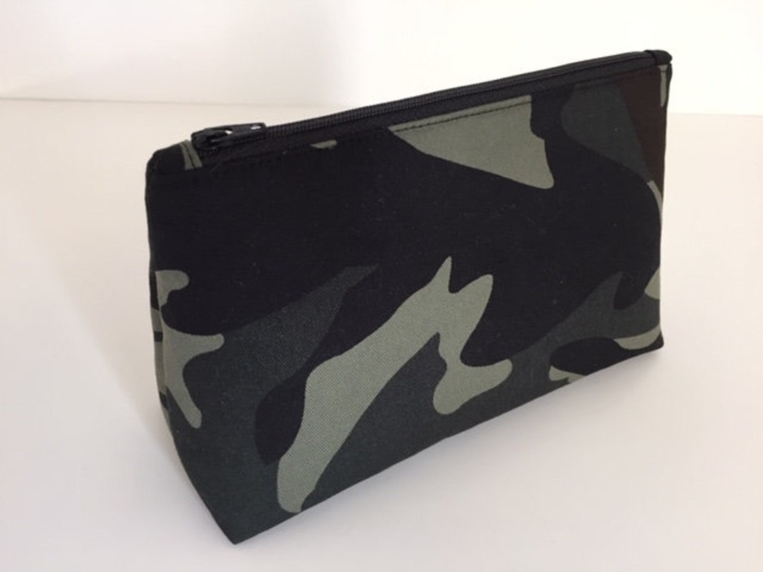 Camo Zipper Pouch, Camouflage Bag, Makeup Bag, Travel Bag, Army ...