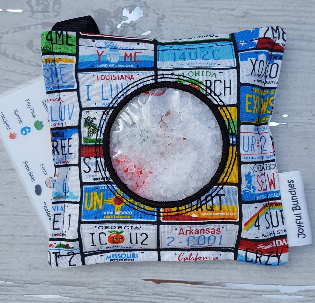 I Spy Bag, License Plates, Travel Game, Eye Spy Game, Busy Bag, Game ...