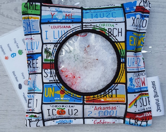 I Spy Bag, License Plates, Travel Game, Eye Spy Game, Busy Bag, Game ...